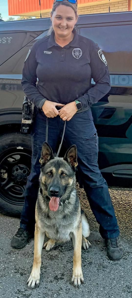 Corning K9 Ghost Gets Vested | Corning Observer | appeal-democrat.com