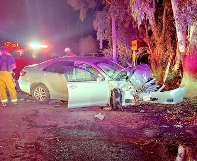 High speed pursuit ends in crash, four juveniles injured in Corning ...