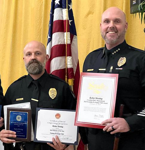 Corning Exchange Club honors first responders with awards, dinner ...