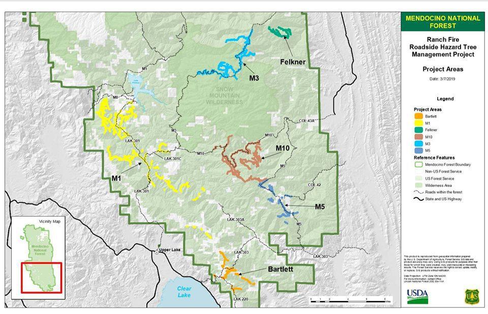 Mendocino National Forest to start hazard tree management project in ...