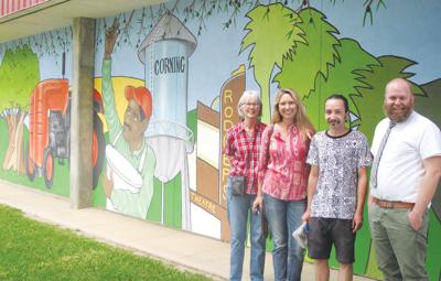 Corning Library mural unveiled | Corning Observer | appeal-democrat.com