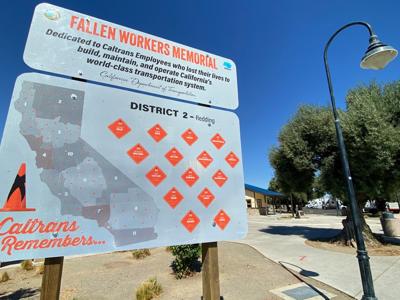 Memorial sign in Tehama County honors fallen Caltrans workers | Corning ...