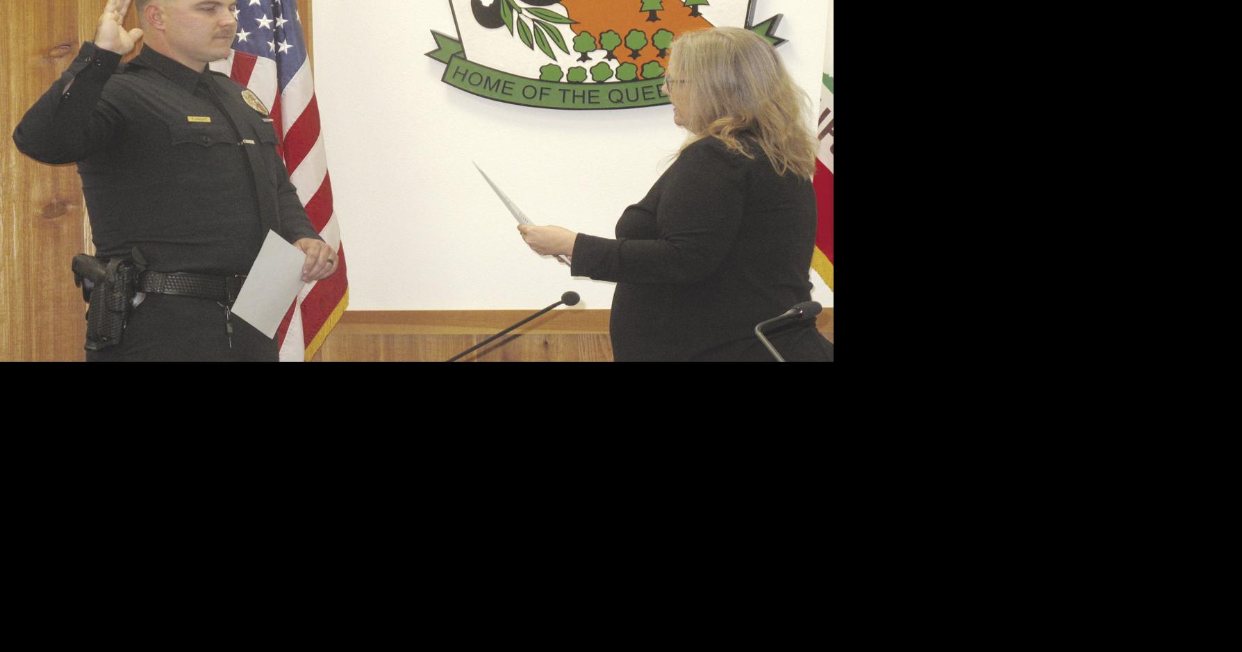 Corning’s newest police officer sworn in | Corning Observer | appeal ...