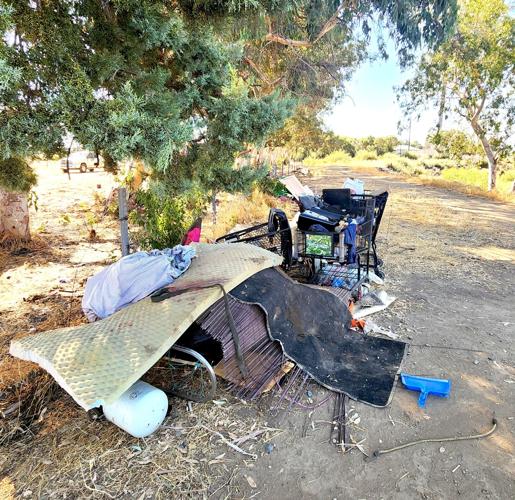 Caltrans clears state property of homeless camps, debris in Corning ...