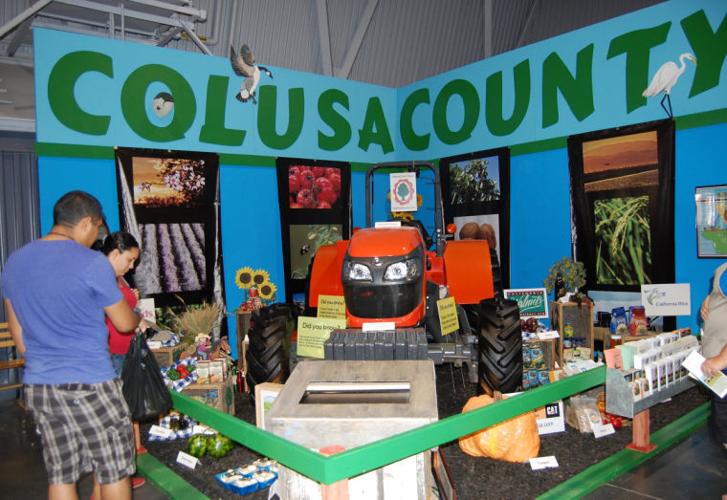 Award-winning display at California State Fair: Agriculture-themed ...