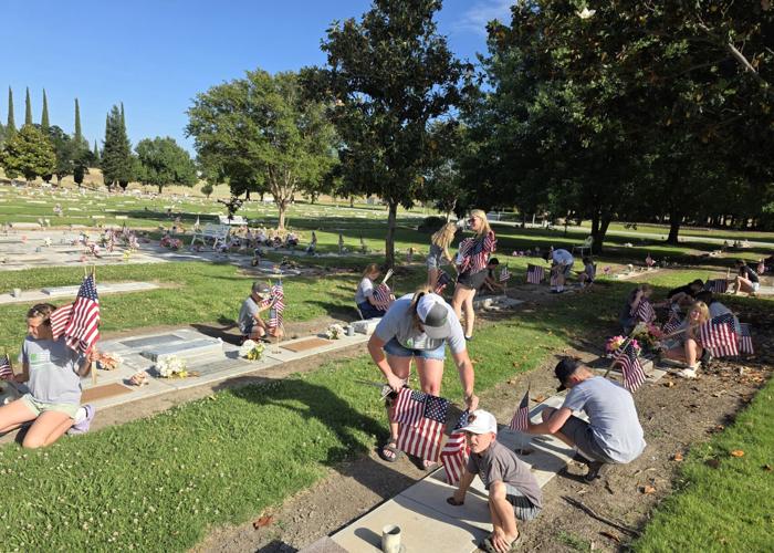 Corning 4H students place flags to honor Veterans | Corning Observer ...