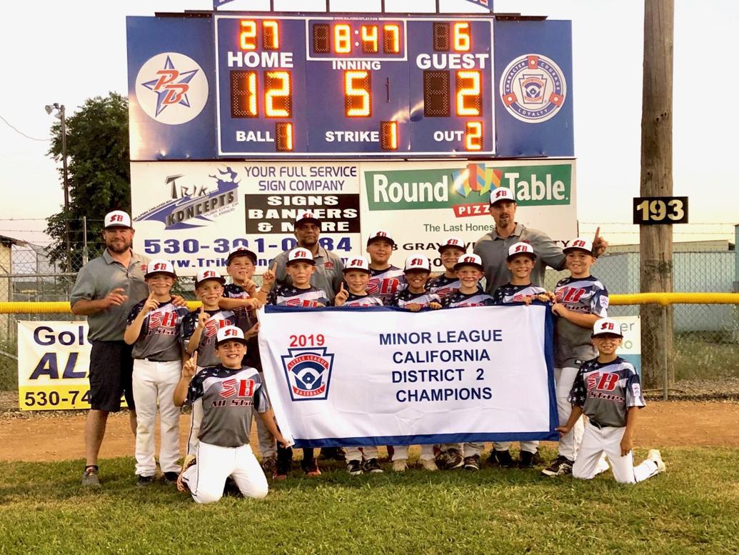 Sutter Buttes Minor team wins District 2 | Sports | appeal-democrat.com