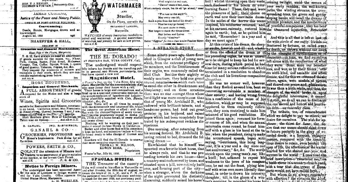 Today in history: 175 years since publication of first Marysville ...