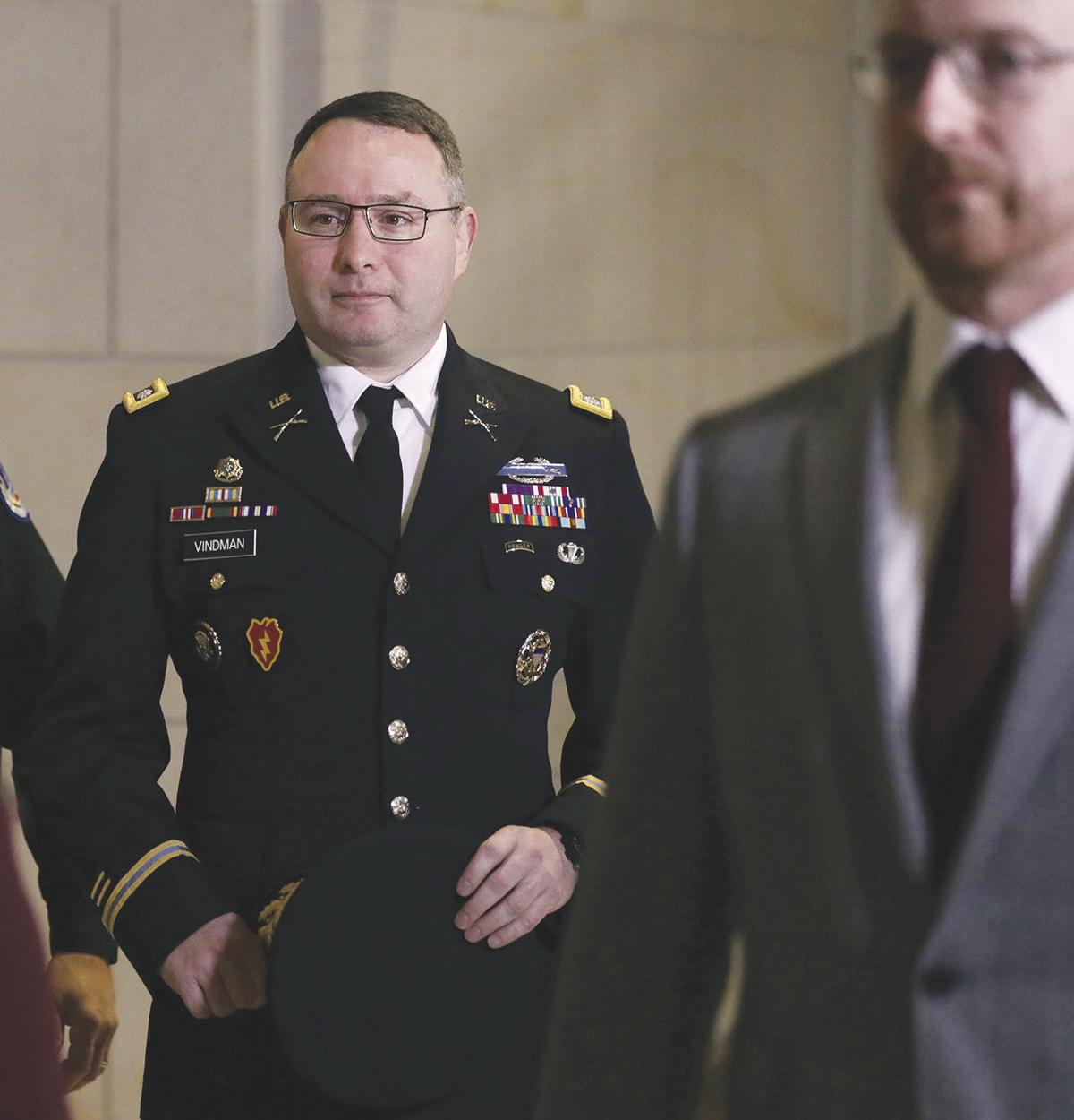 Army officer testimony gives Democrats fresh ammunition on Trump ...
