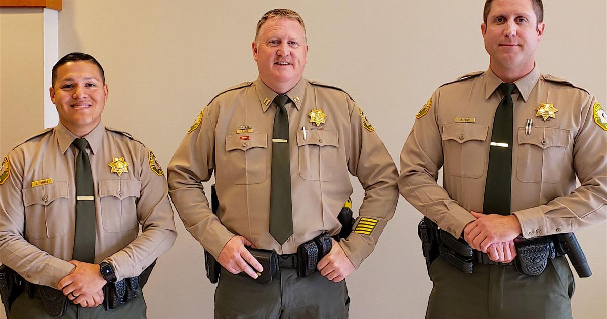 Tehama County Hires Two New Deputy Sheriffs Corning Observer Appeal