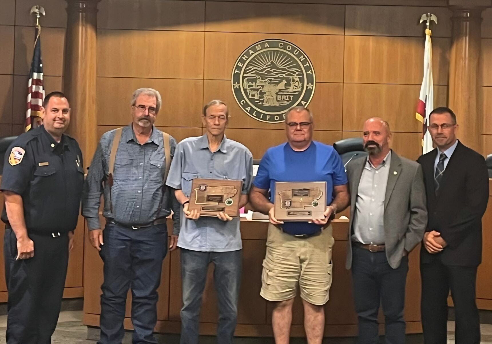 CAL FIRE Honors Two Tehama County Volunteers | Corning Observer ...