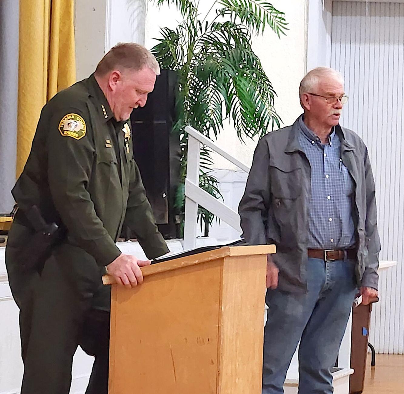 Tehama County Sheriff Hosts Town Hall Meeting In Corning Corning