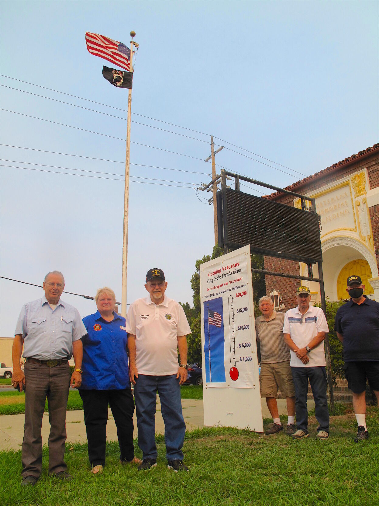 Corning veterans looking to raise $20,000 for new flagpole | Corning ...