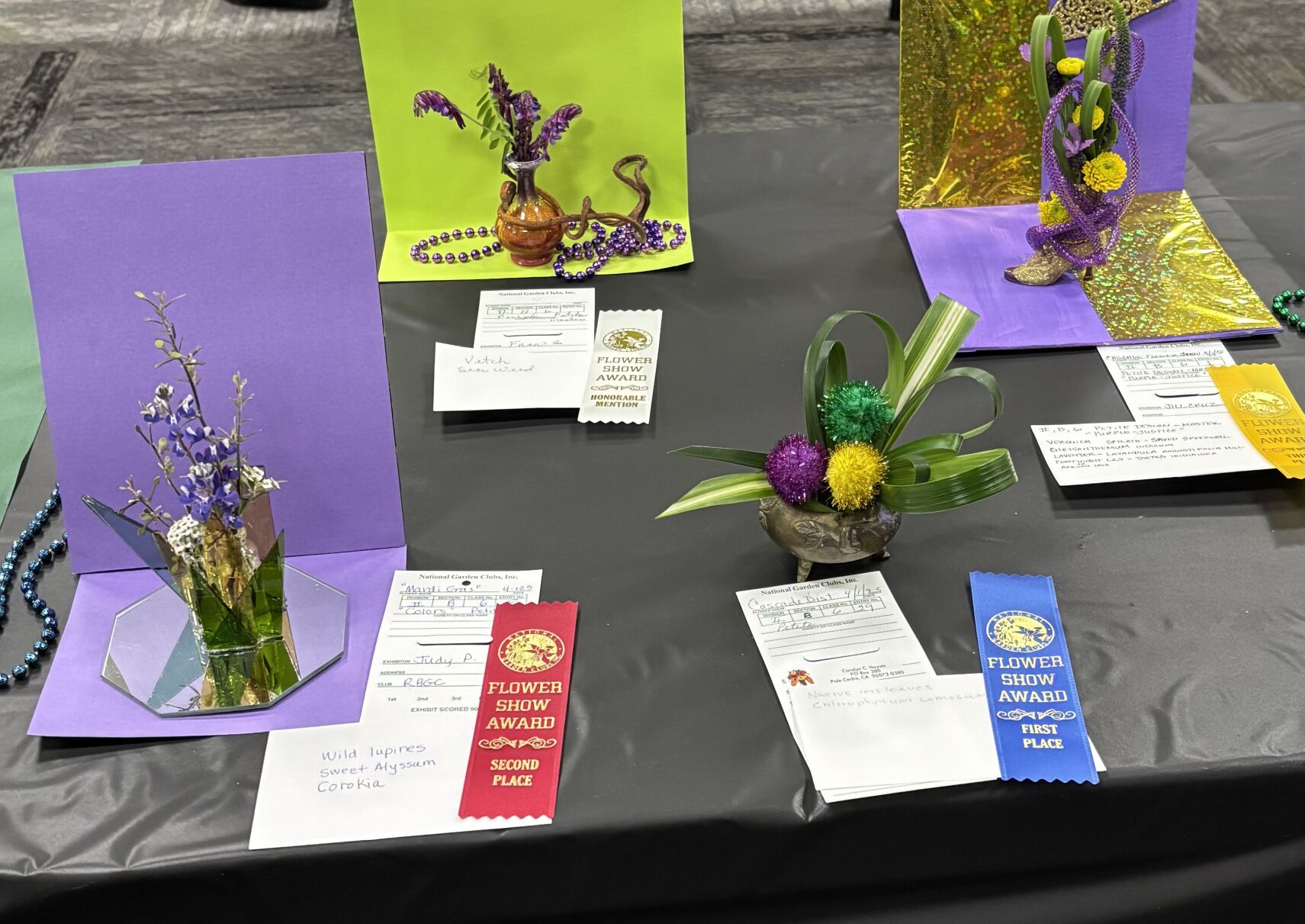 Every Blooming Thing - 1, 2, 3, Enter and Go to a Flower Show | Colusa ...