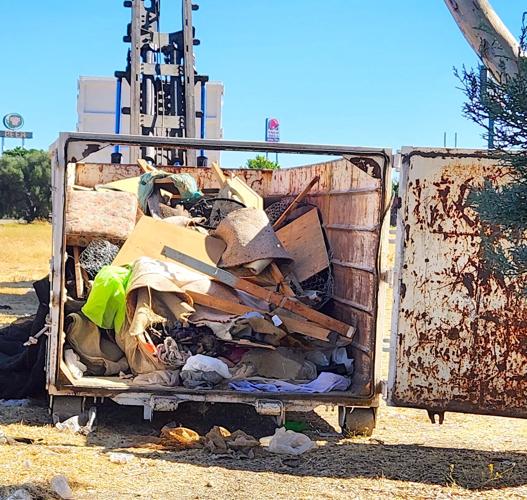 Caltrans clears state property of homeless camps, debris in Corning ...