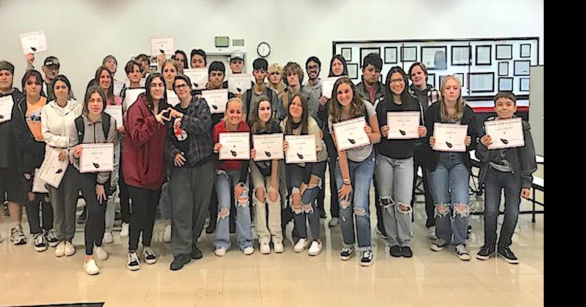 Corning High School honors students of the month | Corning Observer ...