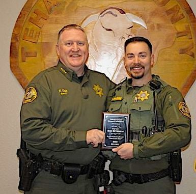 Tehama County deputy sheriff presented Case of the Year award | Corning ...