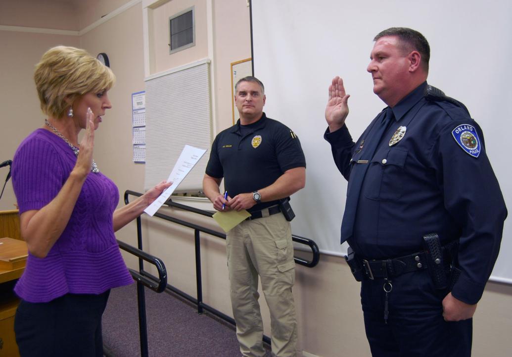 Orland police officer sworn in | Glenn County Transcript | appeal ...