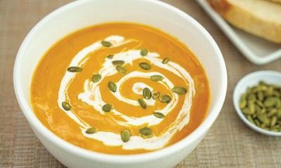 Usher in Cool Weather with Easy Pumpkin Soup | Food, Recipes ...