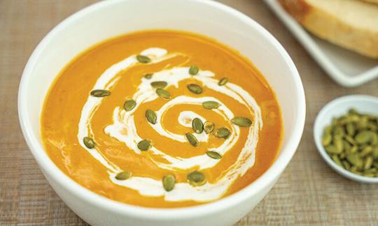 Usher in Cool Weather with Easy Pumpkin Soup | Food, Recipes ...