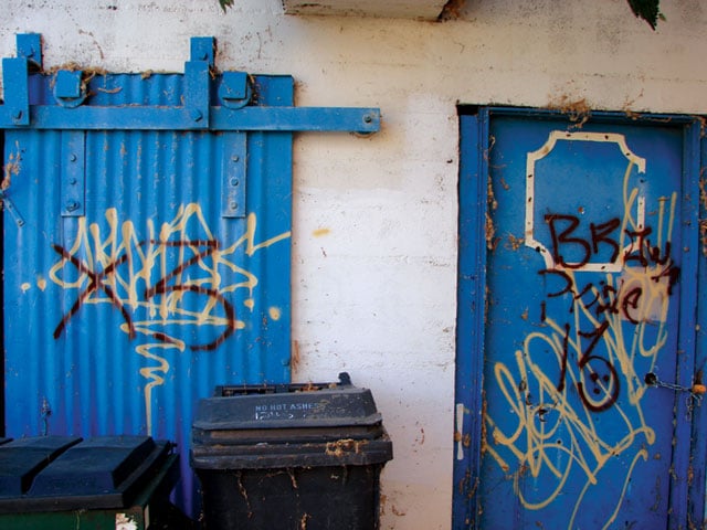 Tag, vandals are it when it comes to clean-up | | appeal-democrat.com
