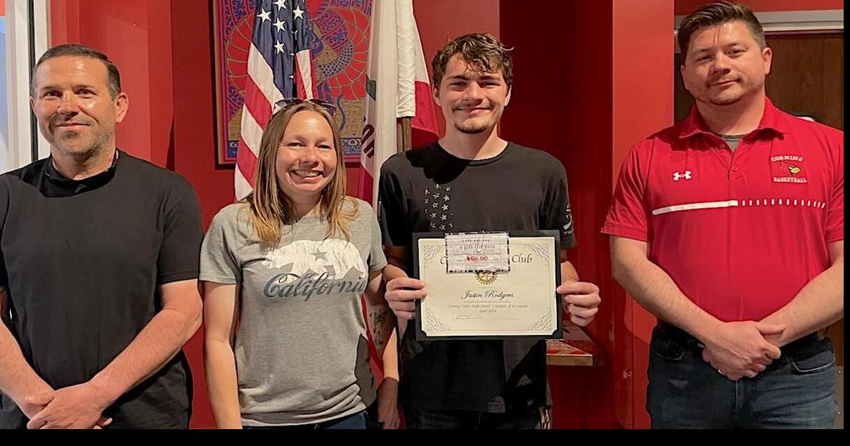 Corning Rotary honors April students of the month | Corning Observer ...