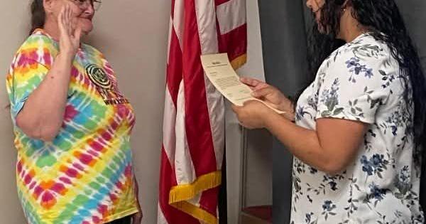 Hodge sworn in to the Corning Senior Center Board | Corning Observer ...