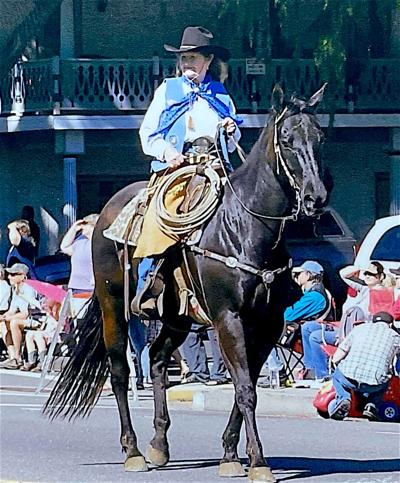 Round-Up Rodeo roots run deep for 77-year-old cowgirl | Corning ...