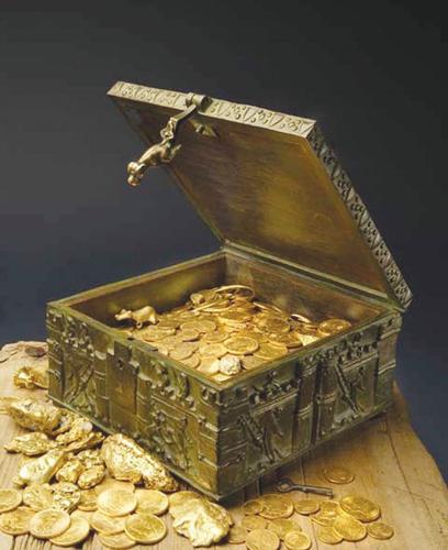 found treasure gold