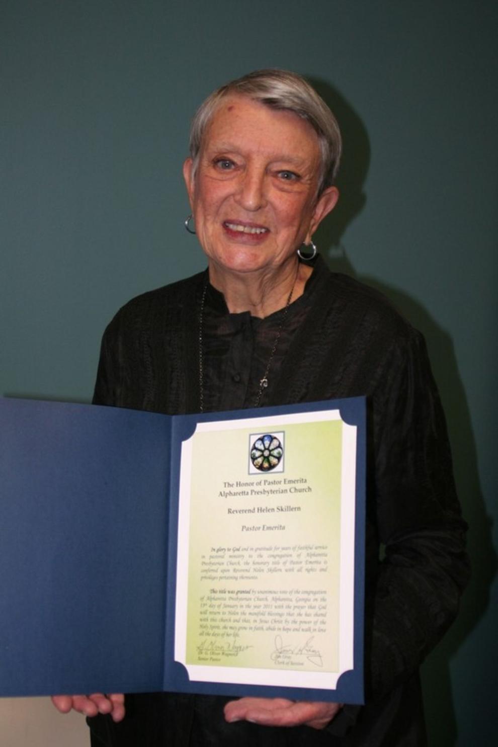 Rev. Helen Skillern honored as pastor emerita | Archives | appenmedia.com