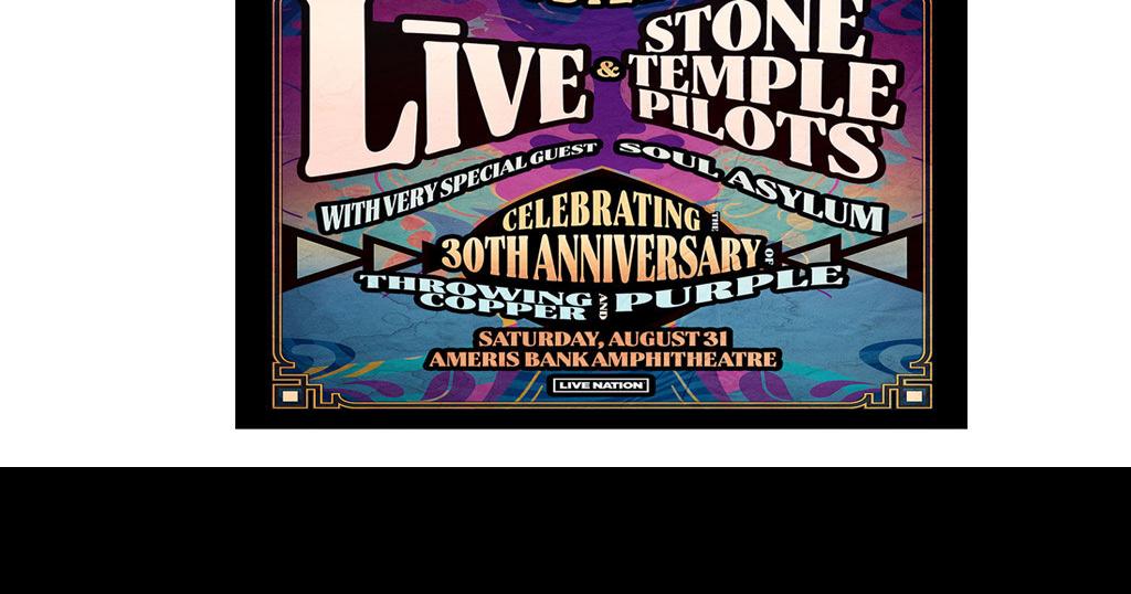 LIVE+ & Stone Temple Pilots – The Jubilee Tour presented by 99x ...