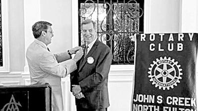 Jones inducted as president of Rotary Club of Johns Creek – North ...