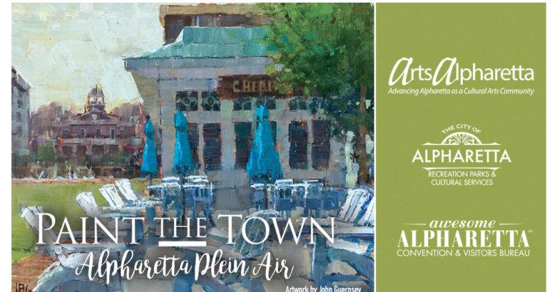 Second Annual Paint The Town: Alpharetta Plein Air Art Event Colorfully ...