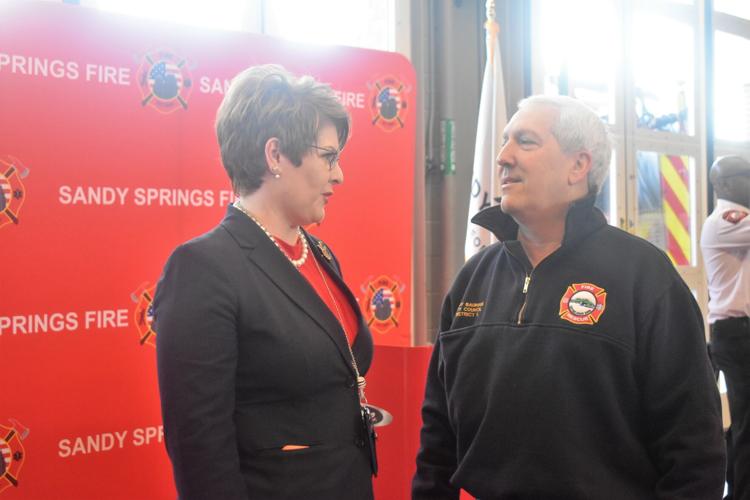 Photos: Sandy Springs celebrates newly rebuilt fire station | Photo ...