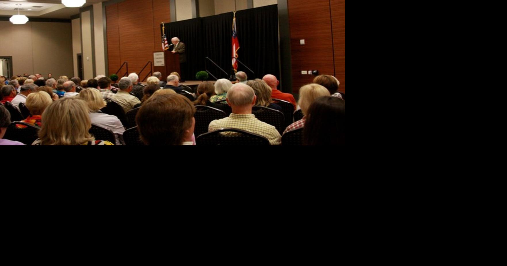 Terry Kay speaks with hundreds of Forsythians about his novel ...