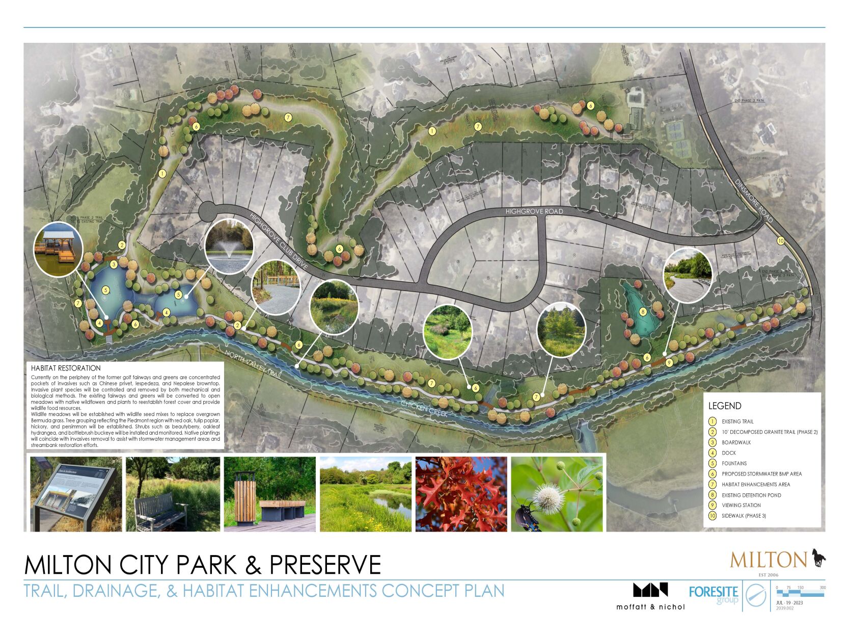 Major habitat restoration underway at Milton City Park and Preserve ...