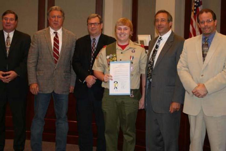 Two scouts achieve Eagle status | Archives | appenmedia.com