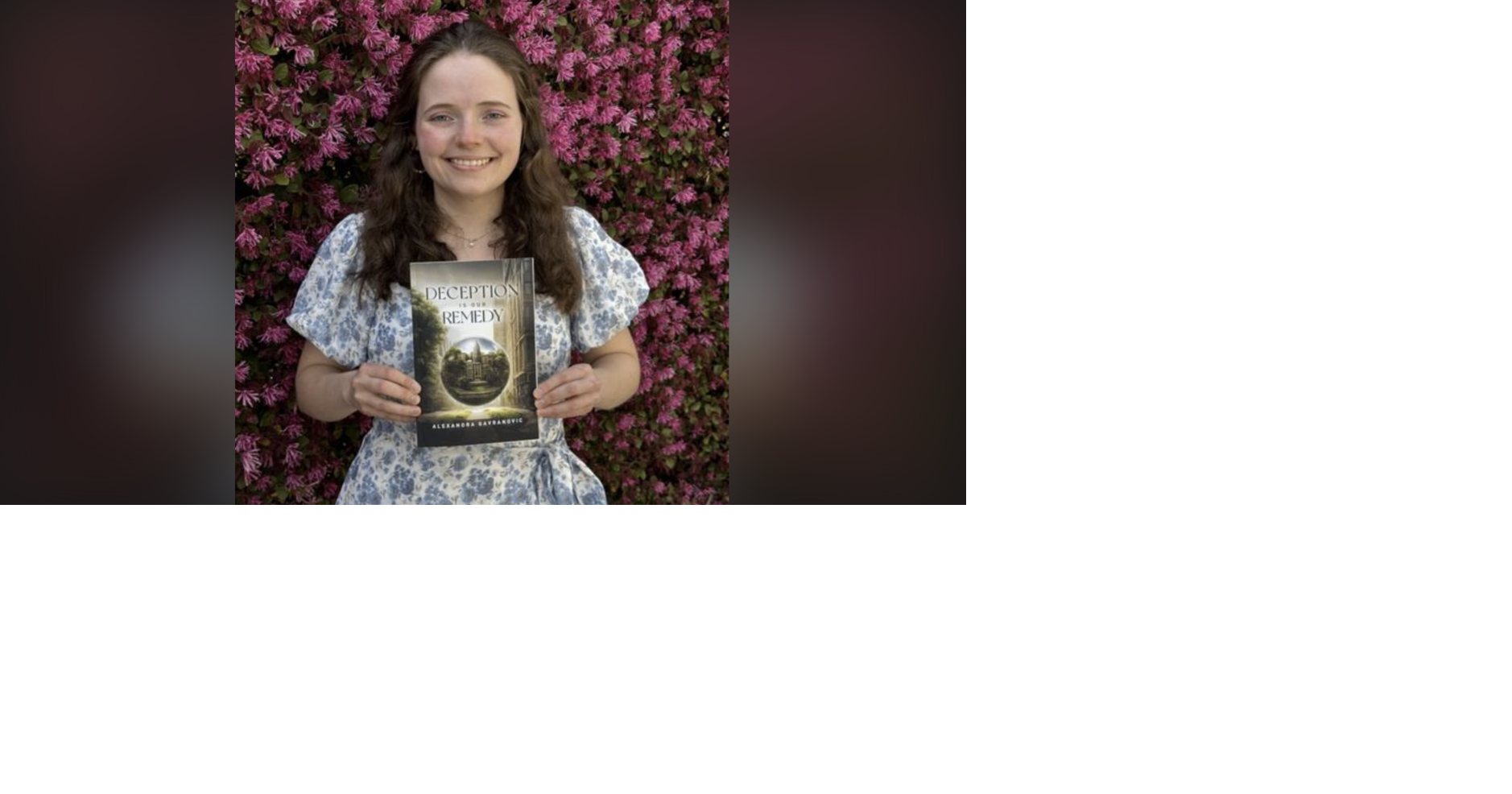 College student publishes dystopian debut novel | Alpharetta and ...