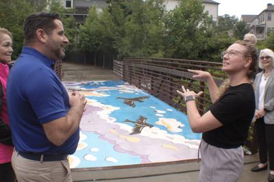 Alpharetta: Colorful Alpha Loop murals complement walk in the park ...