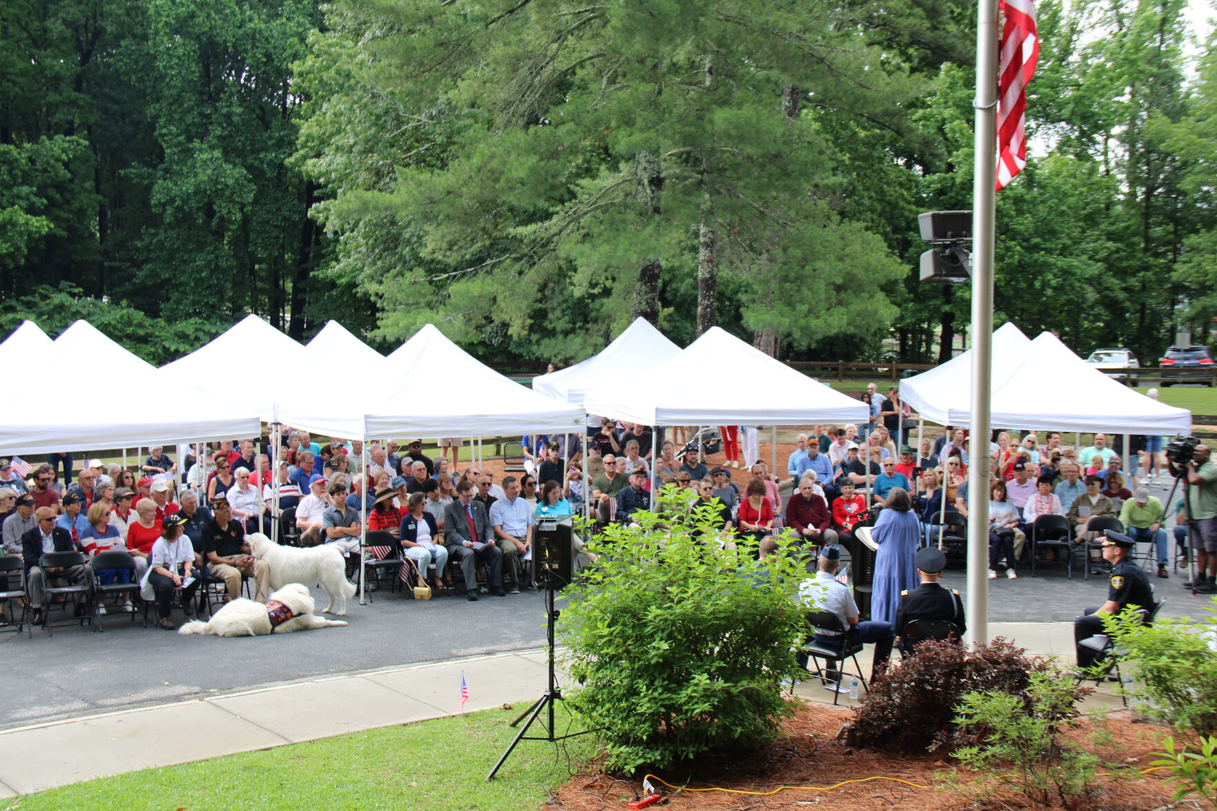Dunwoody invites all to Veterans Day at new Brook Run memorial ...