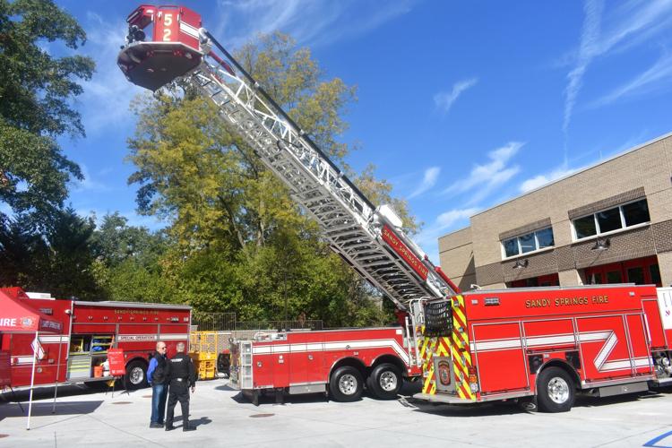 Sandy Springs celebrates newly rebuilt fire station | Sandy Springs ...