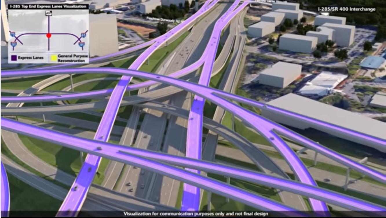 Georgia Dept. of Transportation calls for public comment on I-285 ...