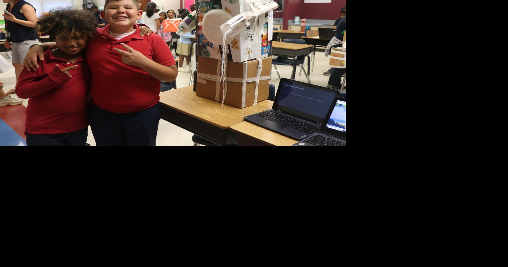 Recycling center partners with young students to tackle pollution ...