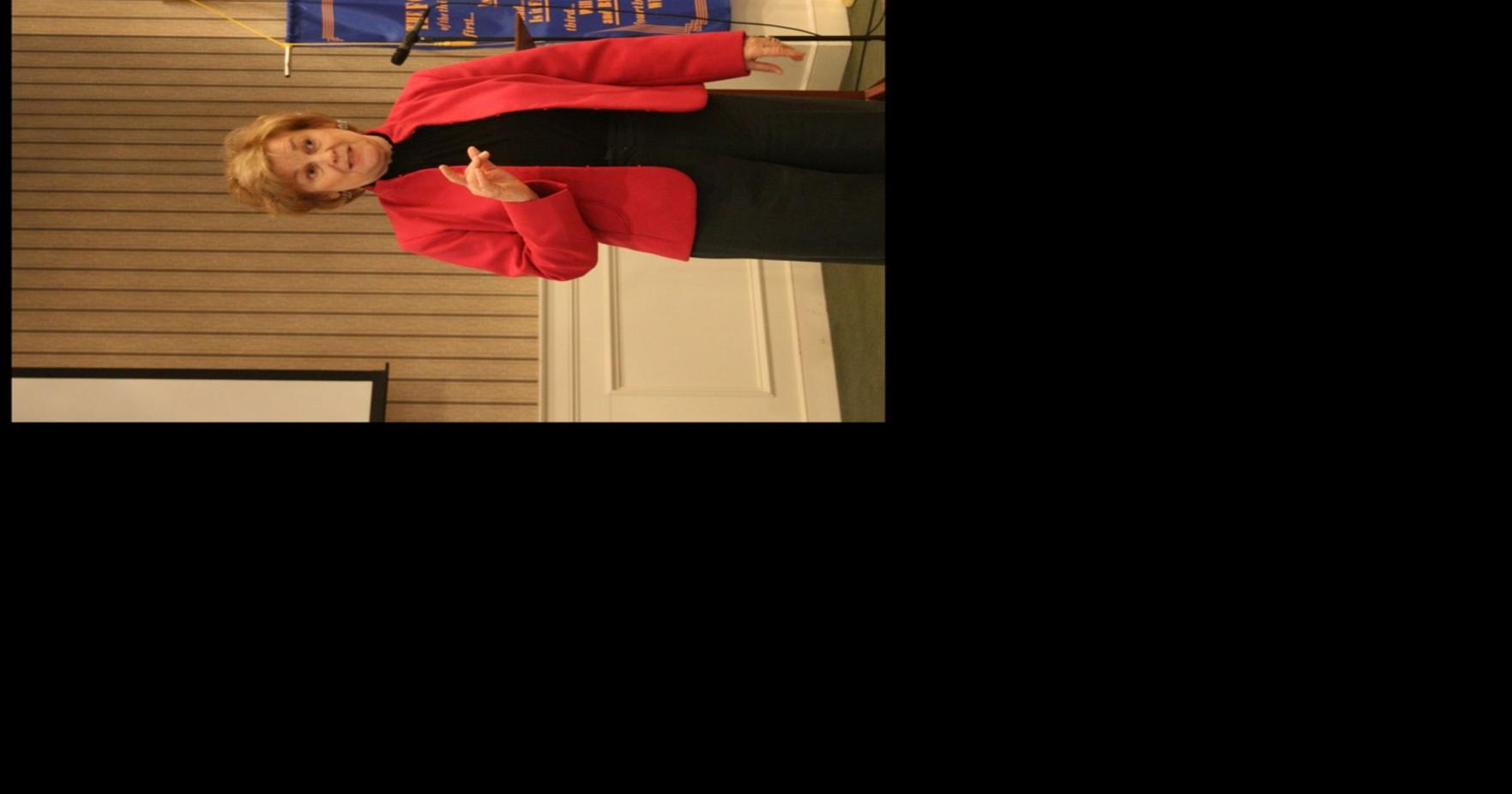 Blind author speaks to Rotarians | Archives | appenmedia.com