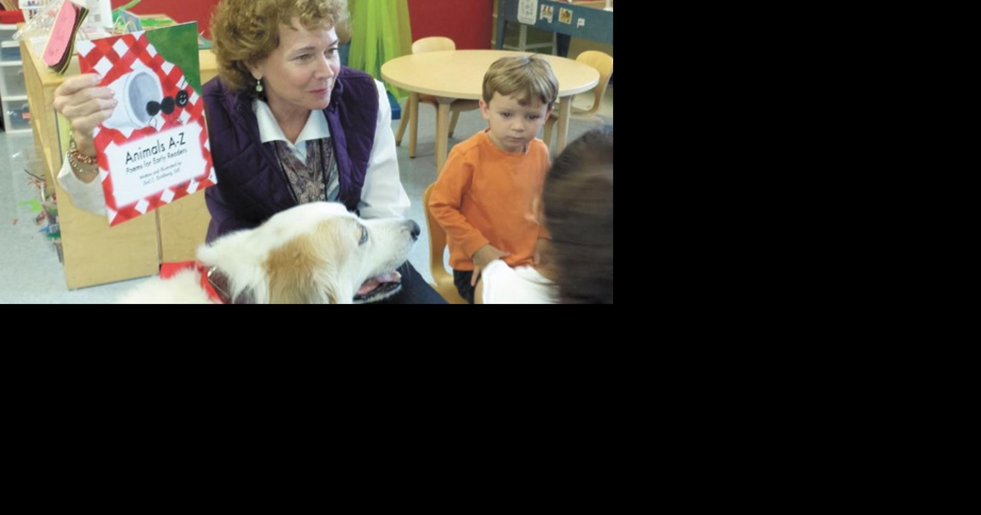 Tail waggin’ good times: Therapy dog helps kids read | Archives ...
