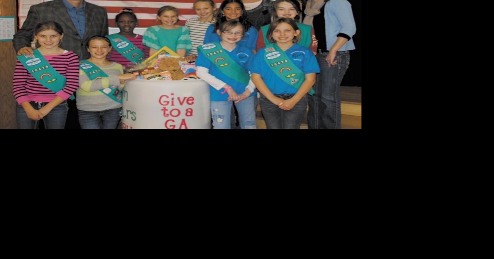 Milton girl scouts help foster kids | Archives | appenmedia.com
