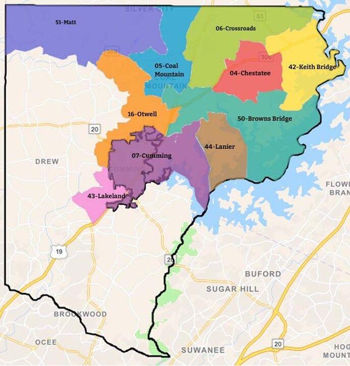 See new Forsyth County precinct lines for 2024 election cycle | Forsyth ...