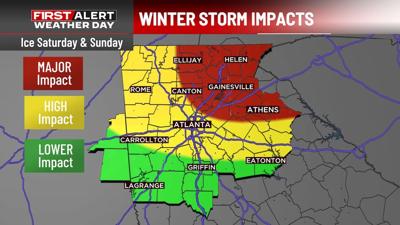 Metro Atlanta now under winter storm watch through Monday | News ...