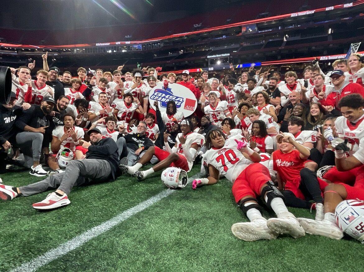 Milton Eagles earn 2nd state title in upset win over Walton | Sports ...