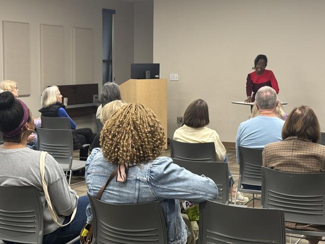 Historical fiction author Piper Huguley speaks at Sandy Springs Library ...